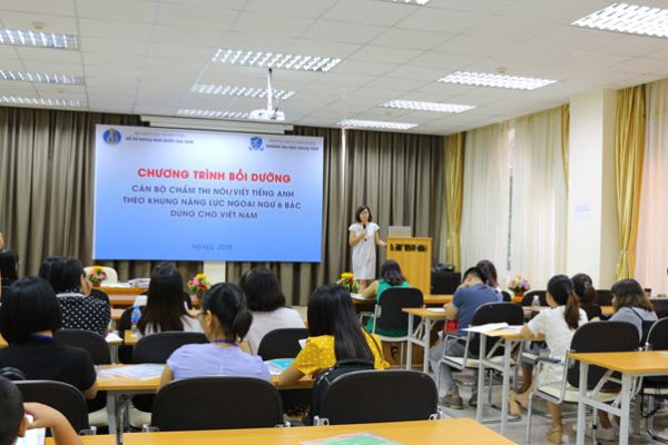 Training examiners with VSTEP.3-5 and VSTEP.2 formats according to the ...