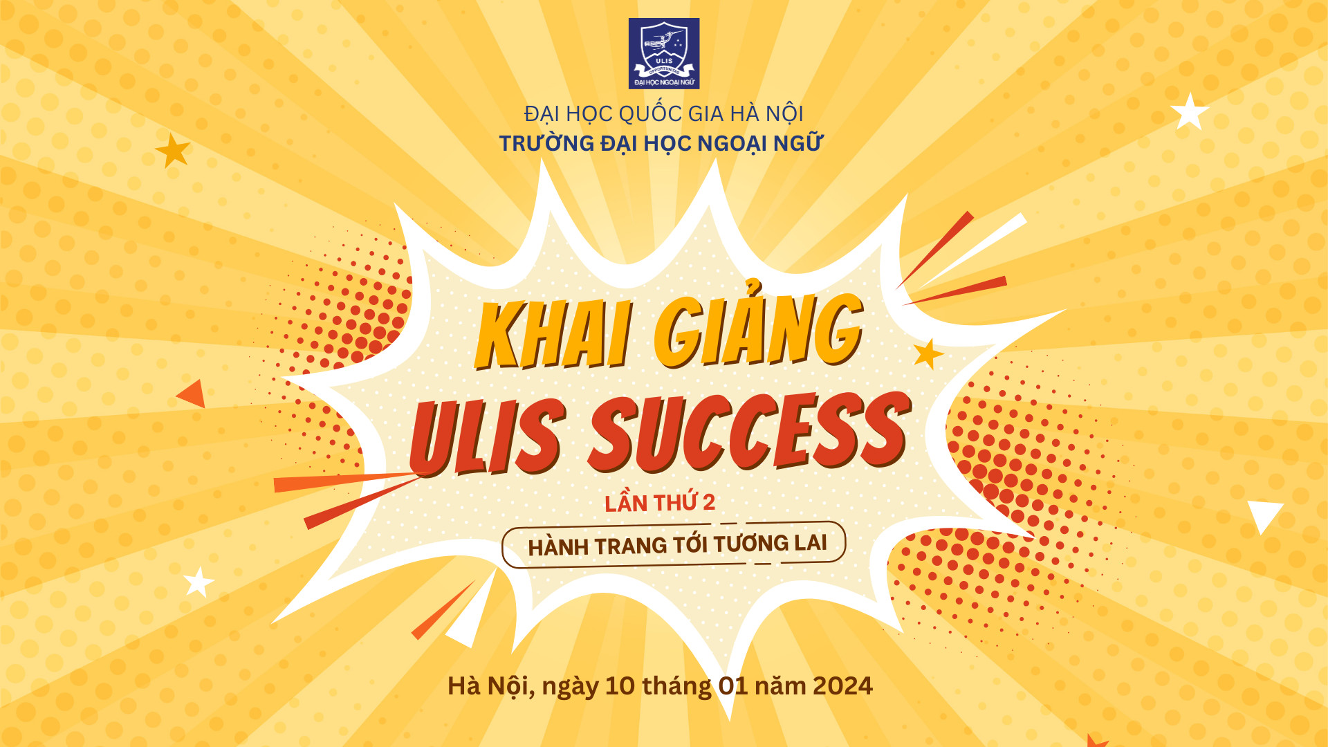 Opening ceremony of 2nd course “ULIS SUCCESS – Preparing for the future ...