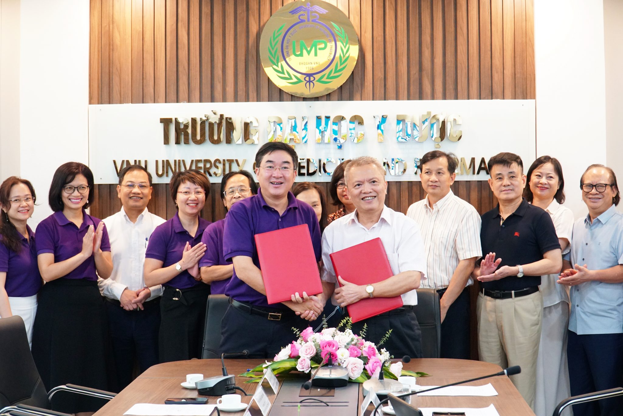 Cooperation agreement with University of Medicine and Pharmacy – VNU ...