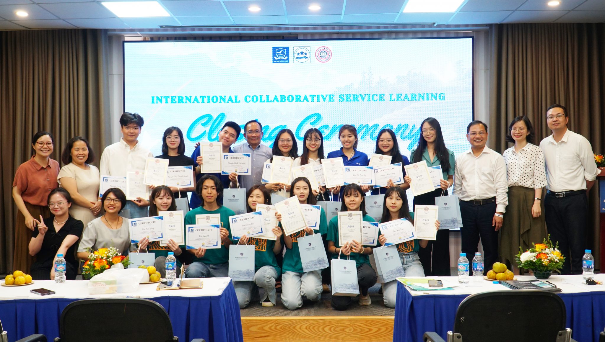 Summary of community service program in cooperation with SooChow ...