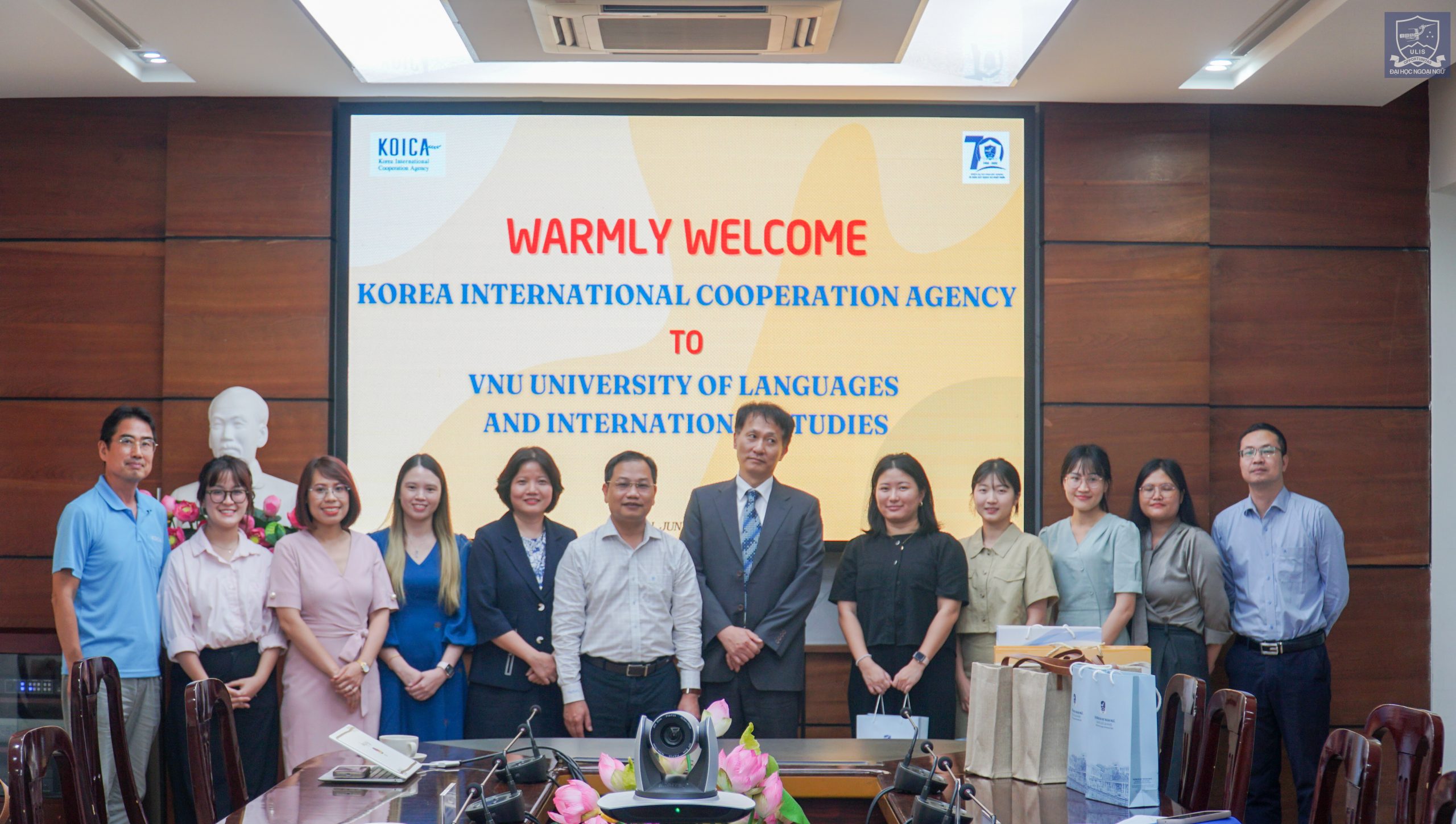 University of Languages and International Studies Welcomes and Works ...