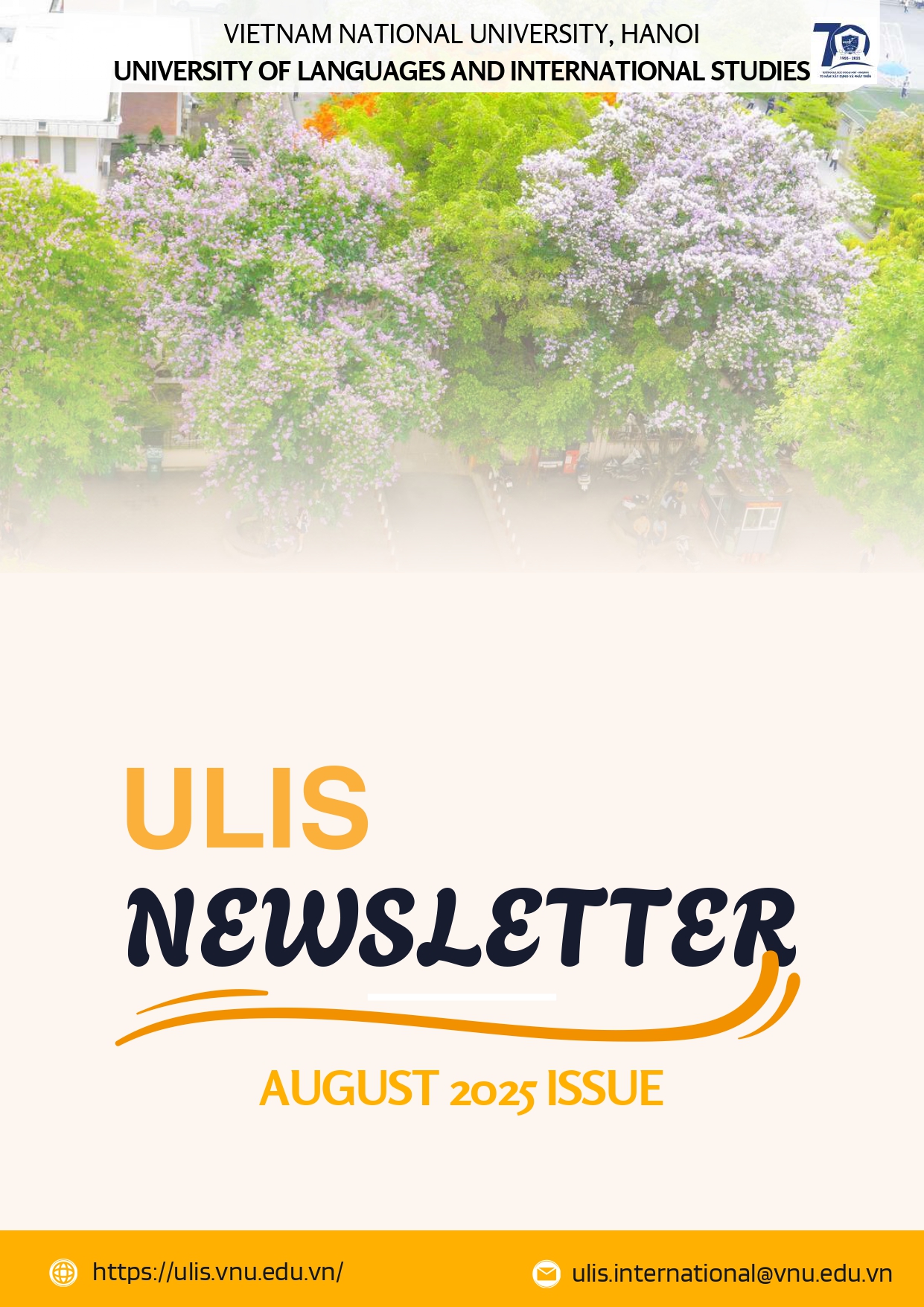ULIS Newsletter August 2025 Issue – University of Languages and ...